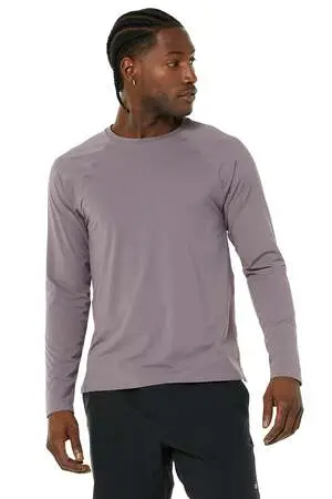 【瀬戸大橋店】 中古 長袖Ｔシャツ Alo Yoga Ribbed Modal Long Sleeve W3903R ブラウン サイズ：S 【112】 Ribbed Modal Long Sleeve - Brownstone | ALO
